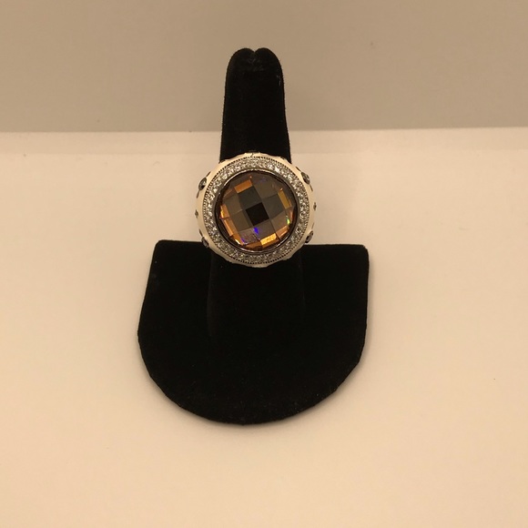 Neiman Marcus | Jewelry | Citrine Enamel Ring | Poshmark